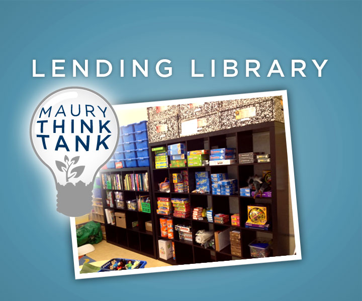 Think Tank Game Lending Library Check Out Hours - Maury Elementary